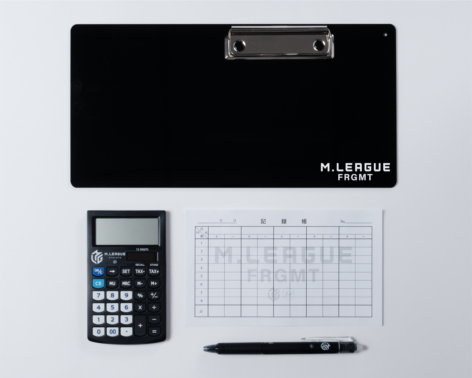 「Mリーグ」と藤原ヒロシ氏主宰「fragment design」による コラボレーション「M.LEAGUE | FRGMT」の第2弾アイテムを 9月13日（金）より「ABEMA Mart」にて ...